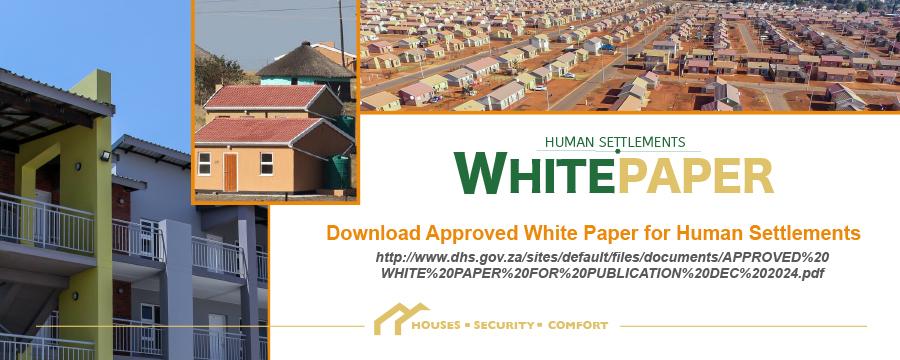 Home | Department of Human Settlement